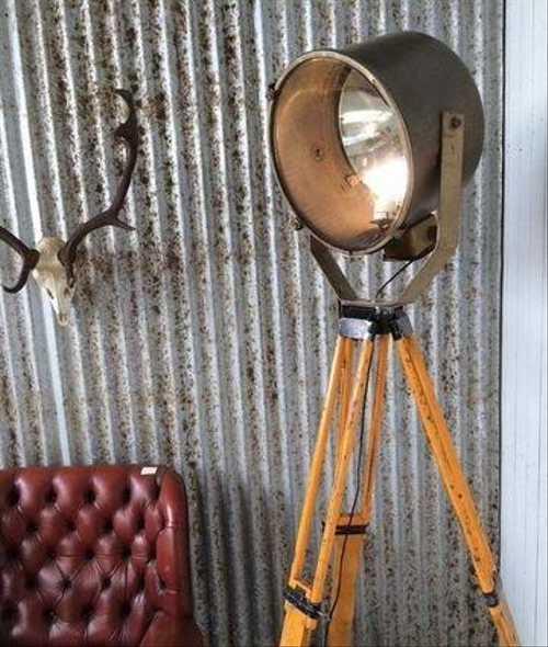Продектор светильник торшер в стиле loft