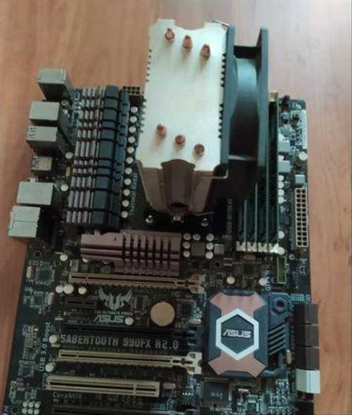 Asus Sabetooth 990fx r.2.0 + AMD FX6300