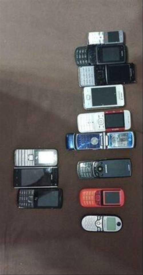 Телефоны разные на запчасти