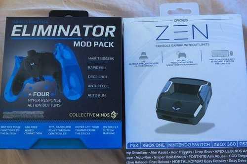 Комплект Cronus Zen + eliminator + hori mini + dua