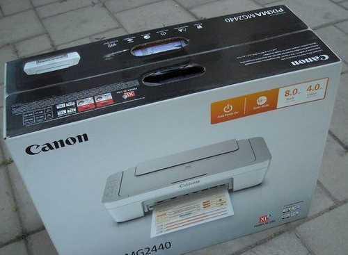 Мфу струйный Canon MG2440 принтер сканер копир