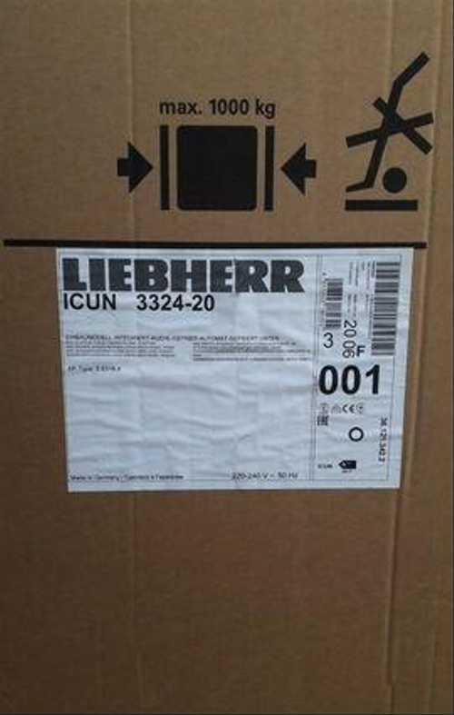 Встраиваемый холодильник liebherr icun 3324 новый