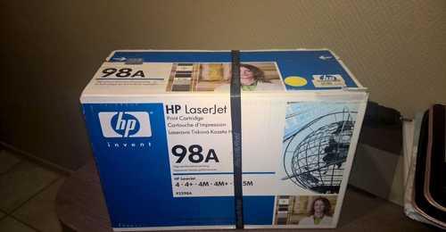 Продам новый картридж HP LaserJet 98A