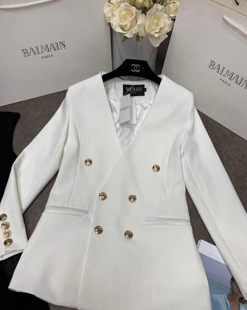 Пиджак Balmain, топы Balmain