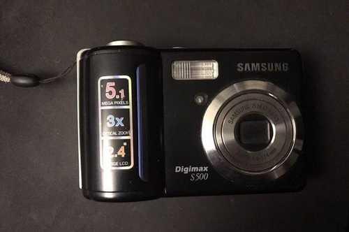 Фотоаппарат samsung digimax s500