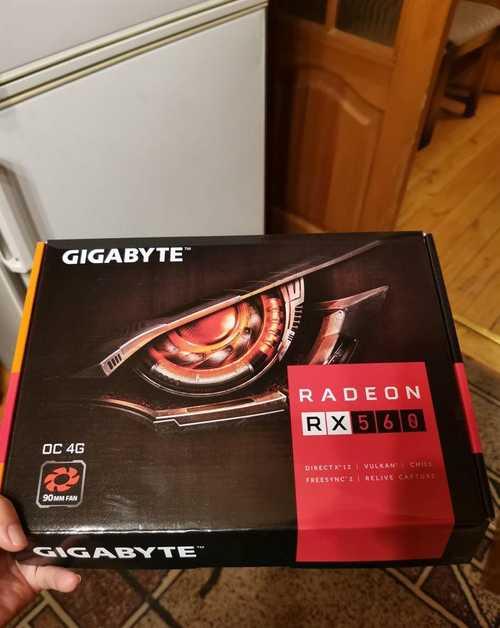 Видеокарта Gigabyte RX 560 4 GB