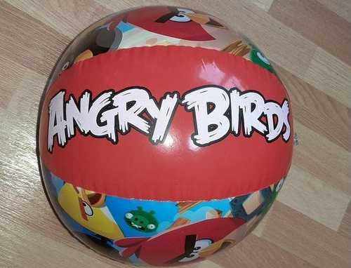 Надувной пляжный мяч из пвх Angry Birds