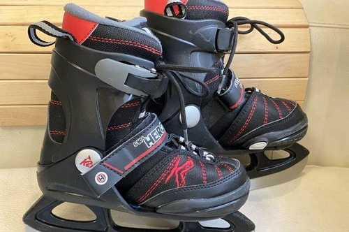 Коньки детские раздвижные k2 HeroIce sk8 р-р 29-34