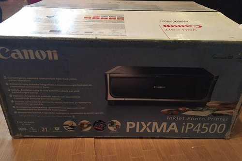 Принтер canon pixma ip4500