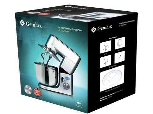 Стационарный миксер gemlux GL-SM10GR