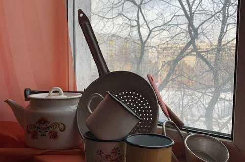 Советская кухонная посуда