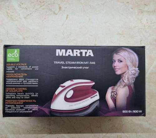 Новый дорожный утюг Marta MT- 1146