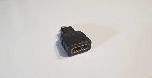 Адаптер-переходник micro hdmi(m) - hdmi(f)