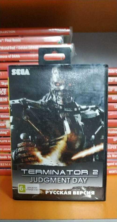 Terminator 2 Judgment day (New)(Sega, 16 bit Картр