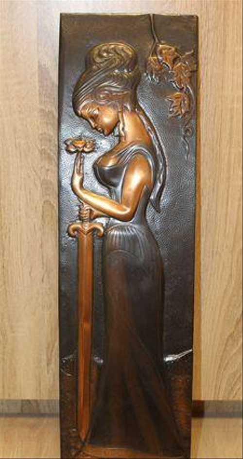 Чеканка медная СССР