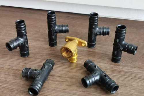 Uponor q&e тройники и водорозетка