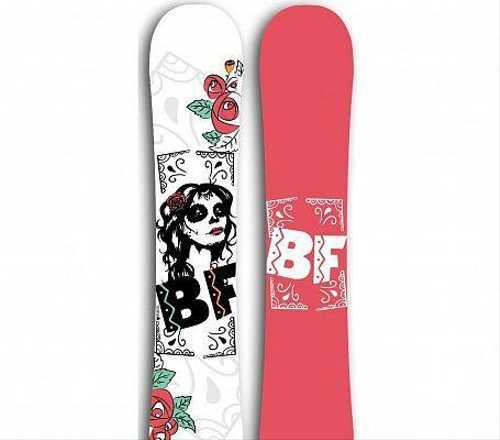 Сноуборд BF Snowboards 17-18 Special Lady Black Ro