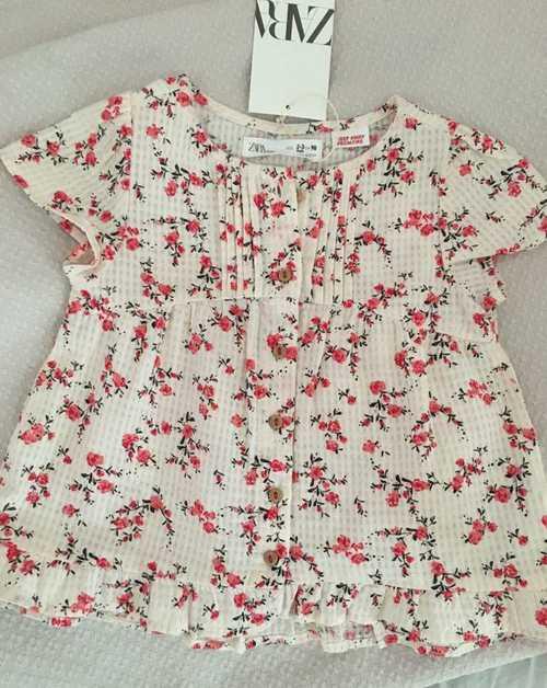 Блузка и кофта zara 98 размер