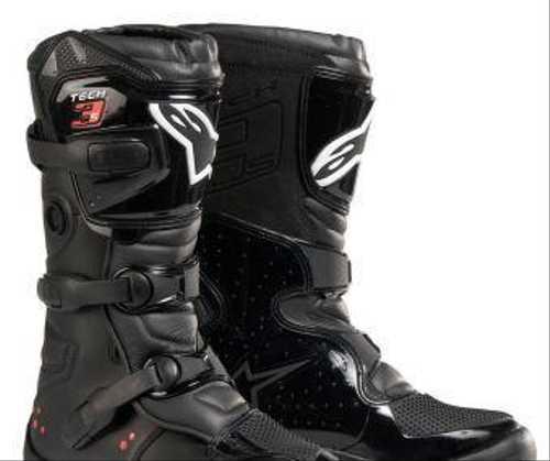 Мотоботы Кроссовые Alpinestars Tech 3 S. / Черный