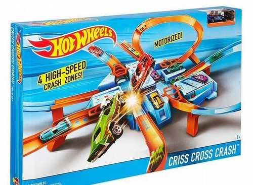 Трек перекрестное столкновение HOT wheels DTN42