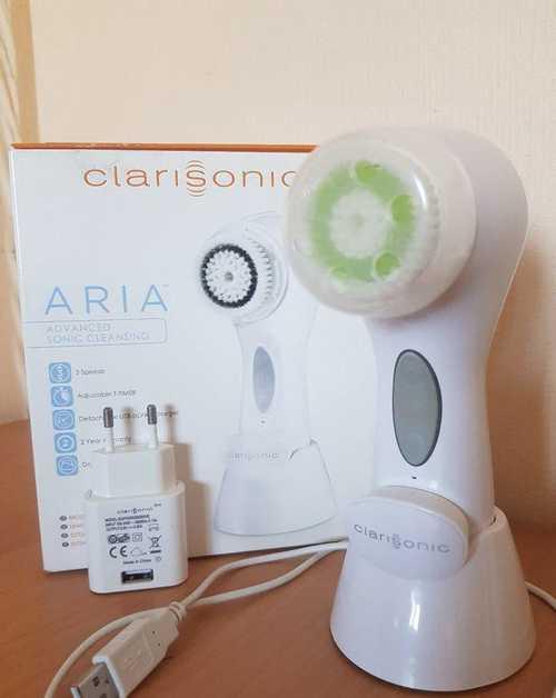 Щетка Clarisonic Aria + 9 новых насадок (акне)