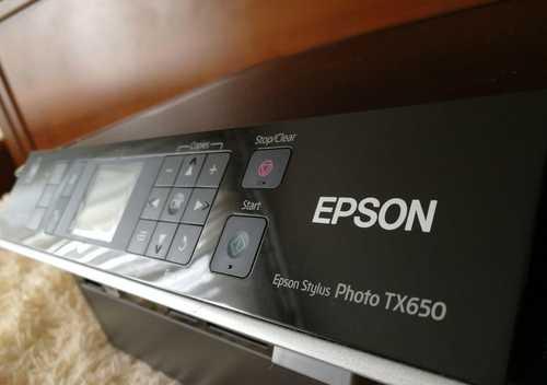 Мфу Epson Stylis Photo TX650