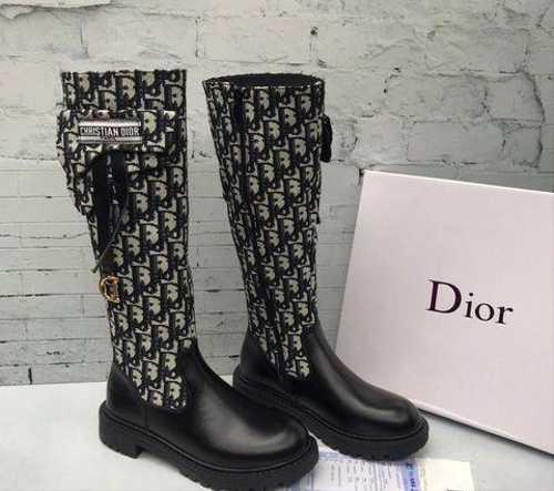 Кожаные ботинки Dior