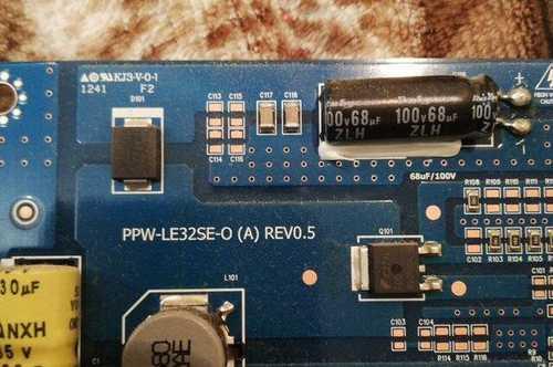 Плата LED-Driver PPW-LE32SE-O (A) REV0.5 6917L-008