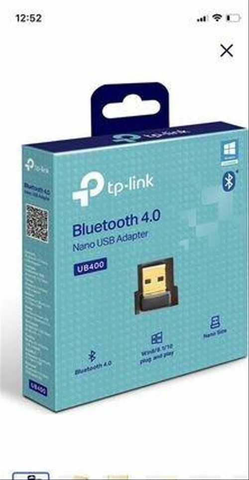 Bluetooth адаптер TP-Link UB400 Bluetooth 4.0
