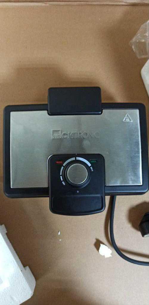 Вафельница Clatronic WA 3606, Black Silver