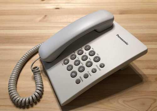 Телефон кнопочный стационарный Panasonic KX-TS2350