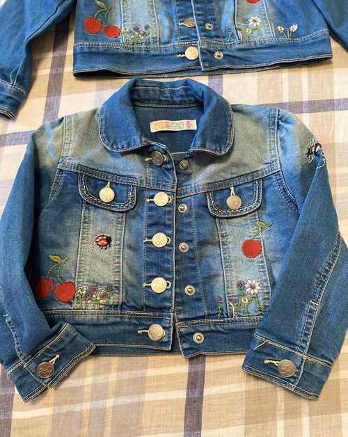 Куртка джинсовая для девочки