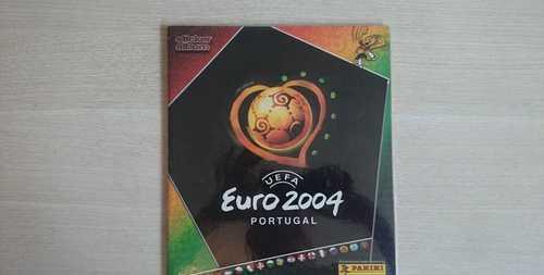 Заполненный альбом Panini 2004