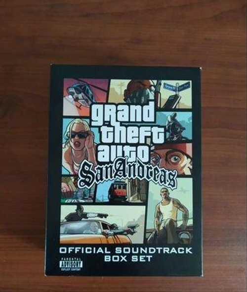CD Grand Theft Auto San Andreas OST BOX SET