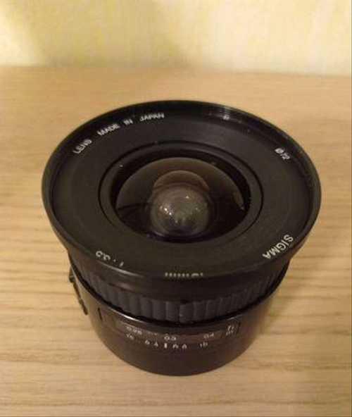Объектив Sigma 18mm для Canon