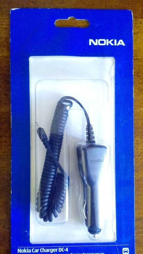 Автомобильная зарядка Nokia DC-4.Новая