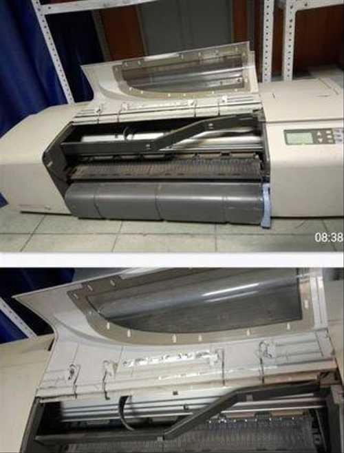 Подключение плоттера hp designjet 500