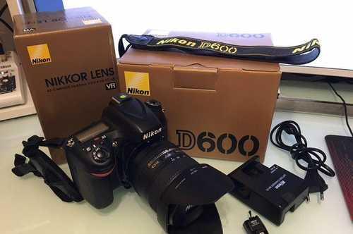 Nikon D600 + Nikon 24-85mm f/3.5-4.5G VR + Бонусы
