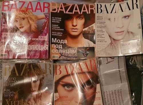 Журналы моды Bazaar, Vogue, Wedding, In Sity