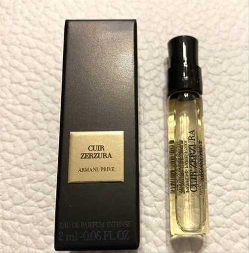 Armani Prive Cuir Zerzura, сэмплы
