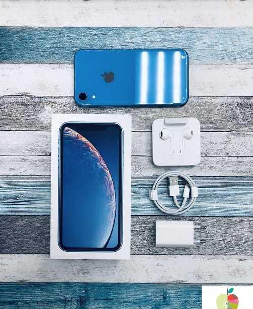 Apple iPhone Xr 64 Gb Blue / Синий,Новый,Оригинал