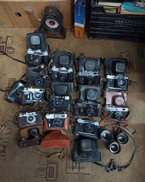 Фотоаппараты объективы СССР распродажа