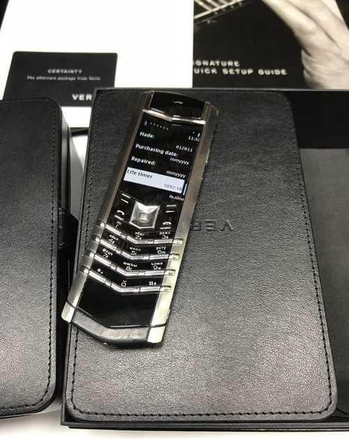 Коробка верту. Vertu Signature s Design Steel Gold сохра. Verty s017025. В Горбушке купишь телефон Vertu б/у.