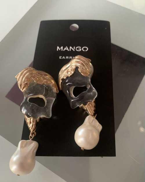 Серьги mango