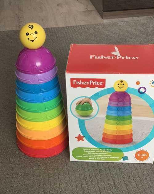 Пирамидка Fisher price развивающие стаканчики