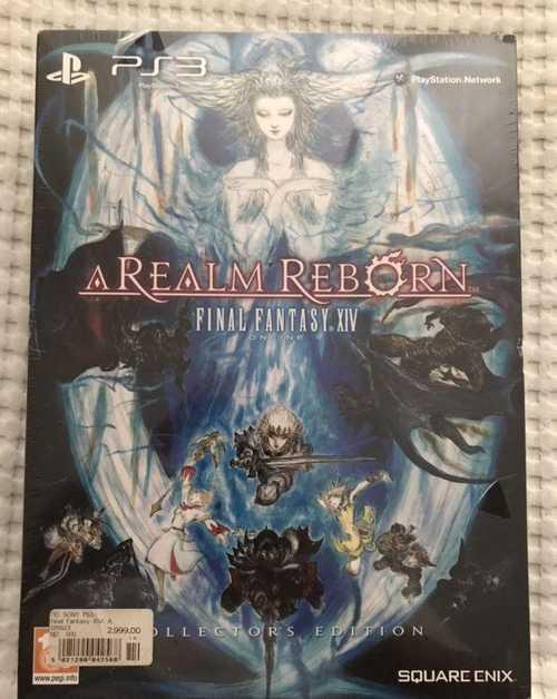 Коллекционка Final Fantasy XIV A Realm Reborn PS3