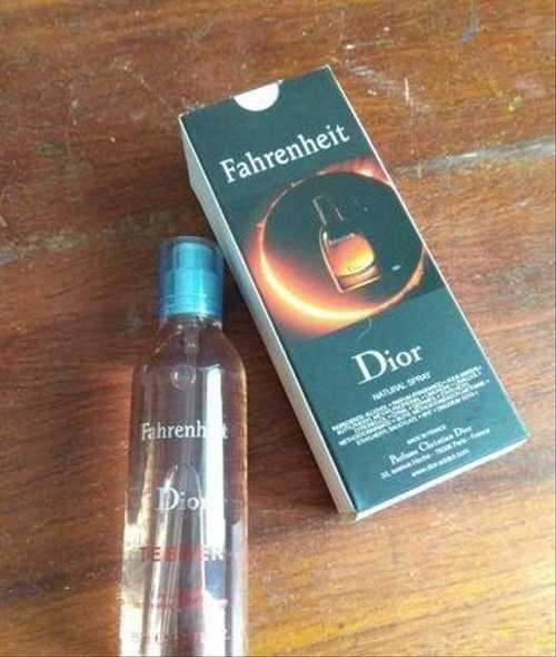 Мужской тестер Dior Fahrenheit