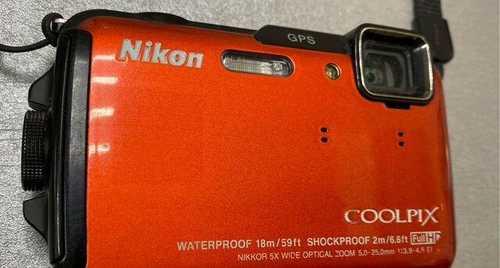 Де20 - Фотоаппарат Nikon Coolpix AW110