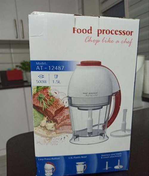 Новый Измельчитель Food processor AT-12487 500w
