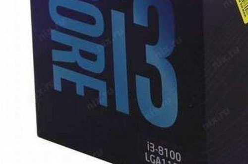 Процессор intel core i3 8100 lga 1151